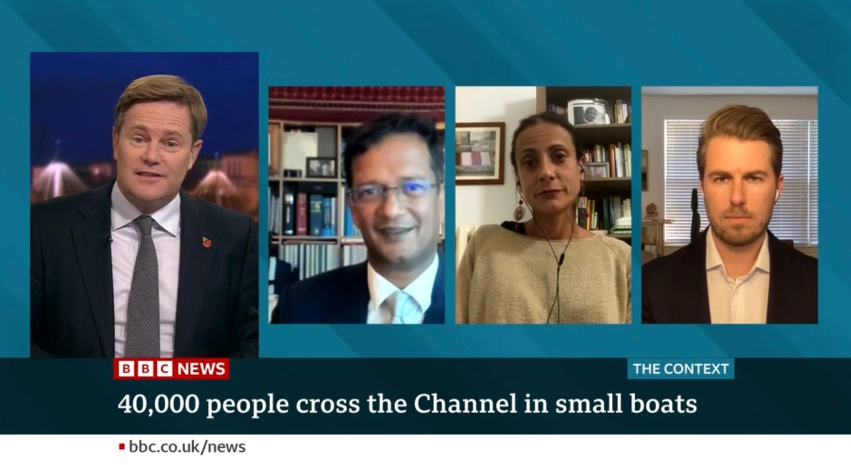 BBC WORLD NEWS - Dr Chelvan joins panellists to discuss
