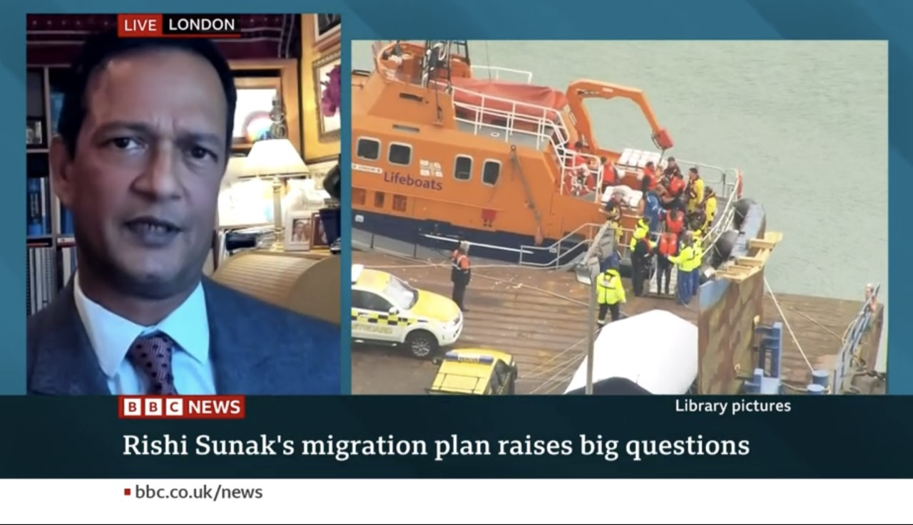 BBC WORLD NEWS: Dr Chelvan joins The Context panel to