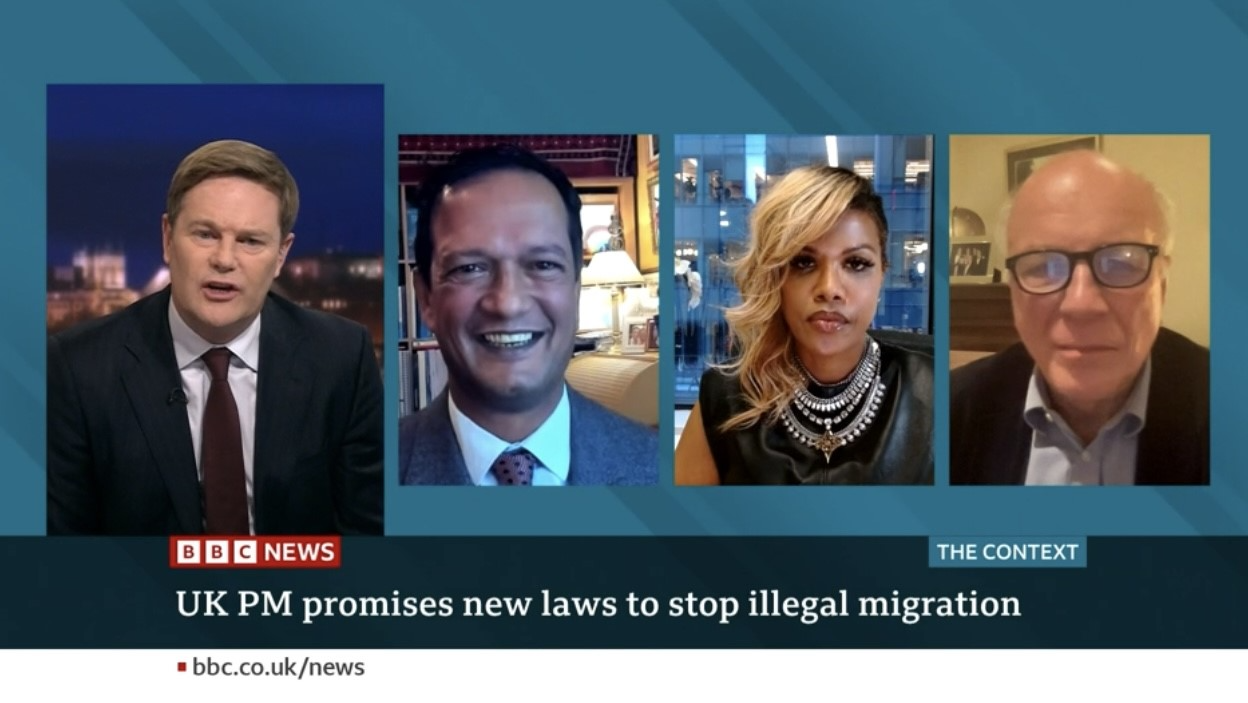 BBC WORLD NEWS: Dr Chelvan joins The Context panel to